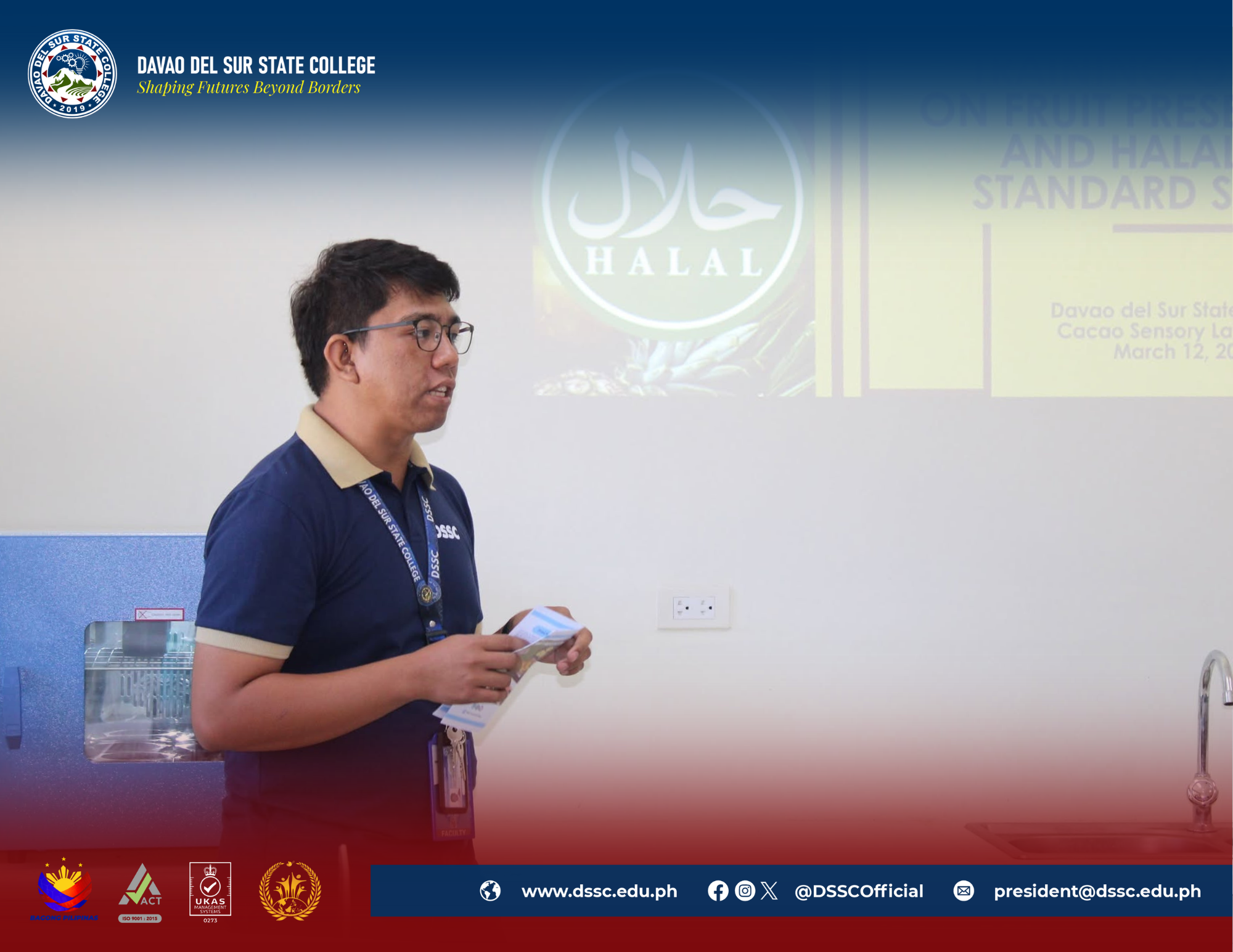 DSSC Hosts Re-echo Training and Seminar on Fruit Preservation and Halal Food Standard DSSC Cacao ...